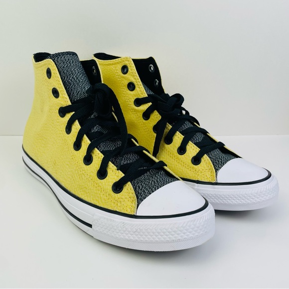 Converse | Shoes | Converse Ctas Hi Top Bold Citron Canvas Sneakers ...